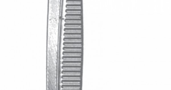 POTTS-SMITH TISSUE FORCEP 1X2 TEETH 5CM