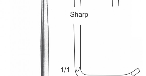 SENN-MULLER RETRACTOR SHARP 16.5CM